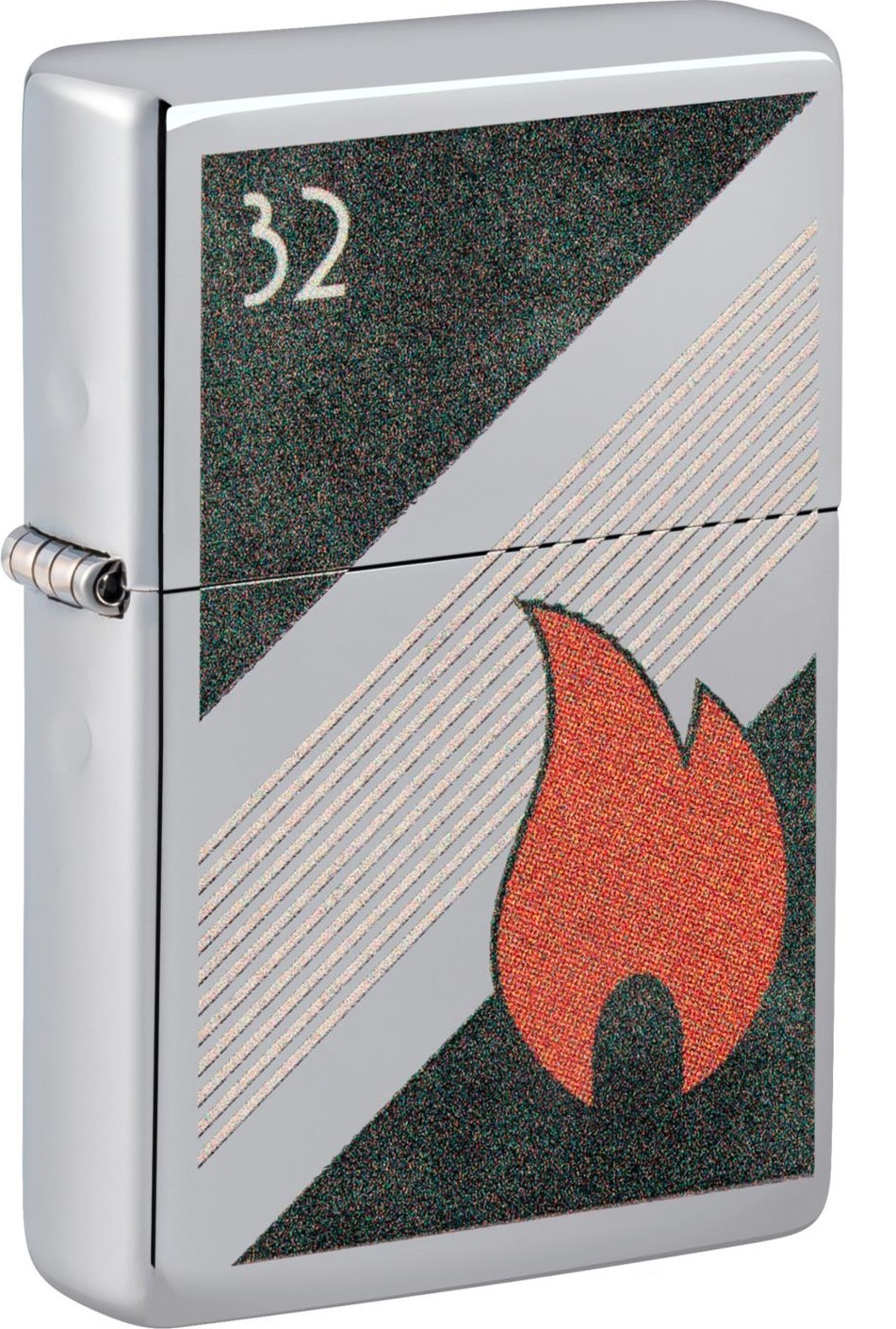Lighter Zippo 32 Flame - Haddocks Lightershop