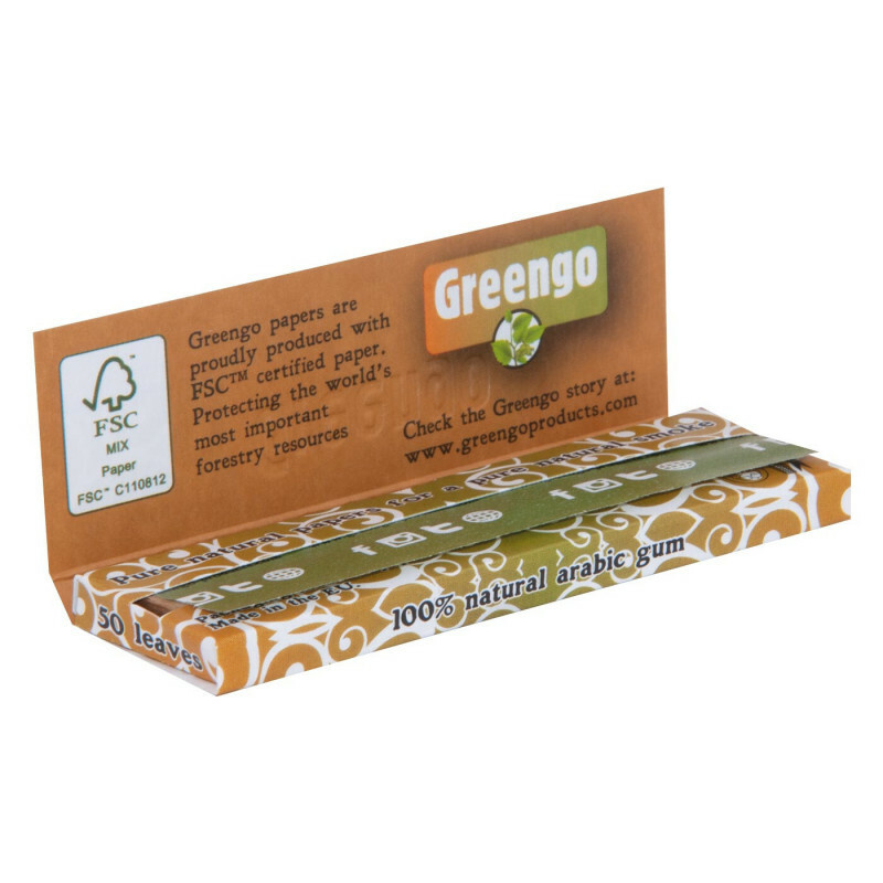 Greengo Extra Thin Classics Vloei Display - Haddocks Lightershop
