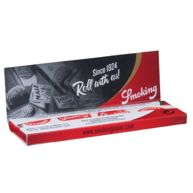 Smoking White Short Vloei Box Tree Free - Haddocks Lightershop