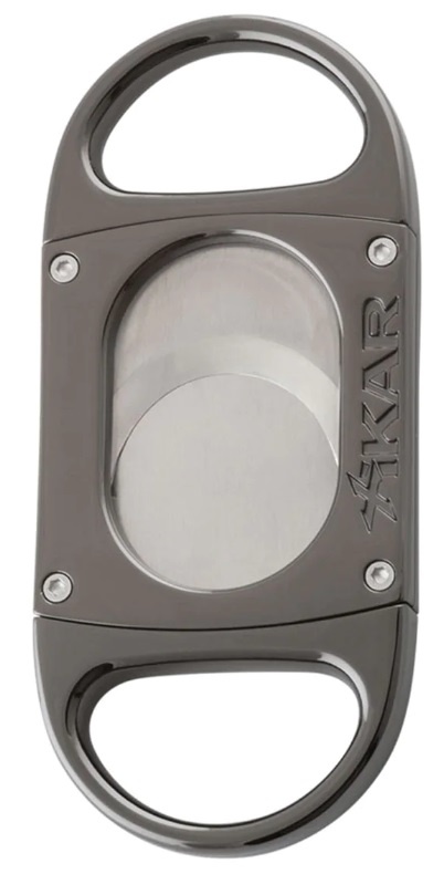 Sigarenknipper Xikar X8 Metal Body Cutter Gunmetal - Haddocks Lightershop