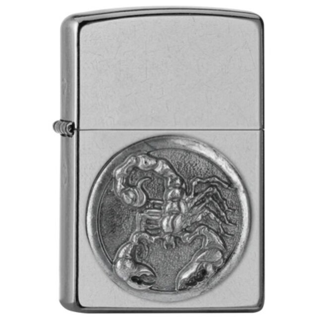 Lighter Zippo Scorpion Emblem - Haddocks Lightershop