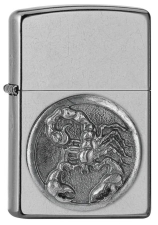 Lighter Zippo Scorpion Emblem - Haddocks Lightershop