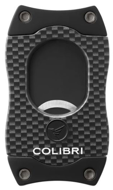 Cigar Cutter Colibri S-Cut Carbon Black with Black Blades - Haddocks ...