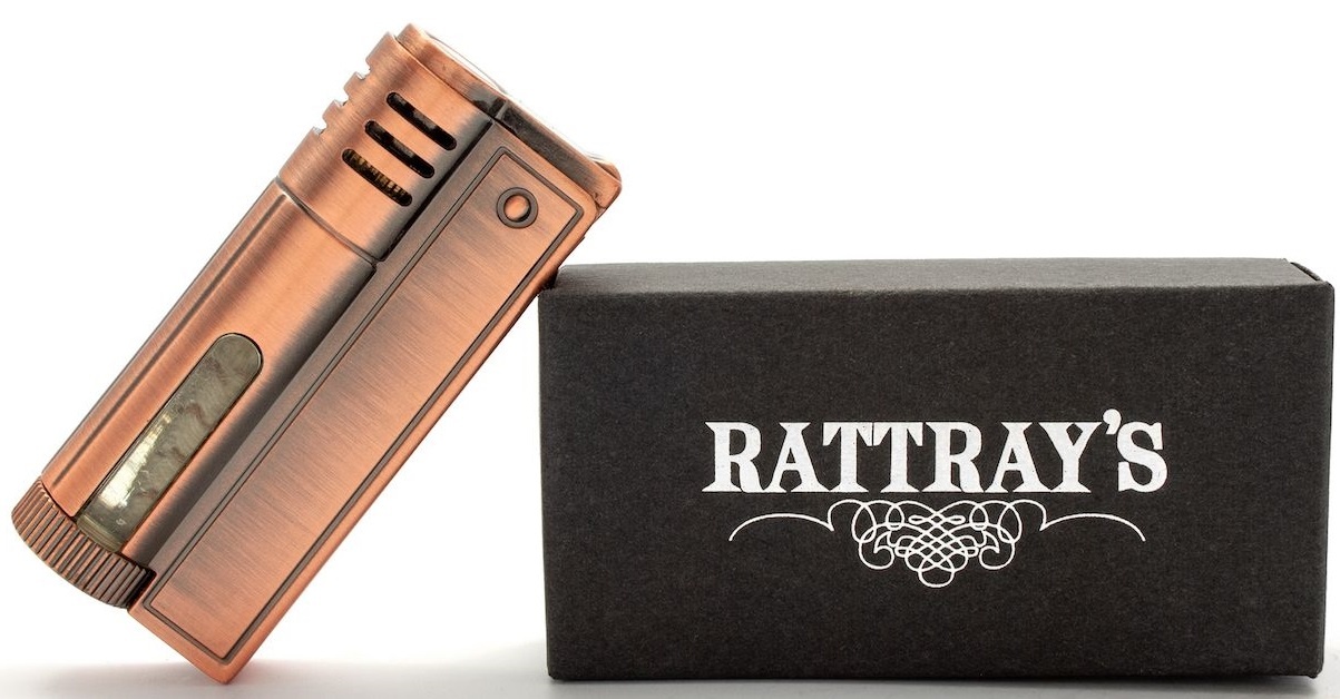 Lighter Rattray's Steam Punk Rose Gold - Haddocks Lightershop