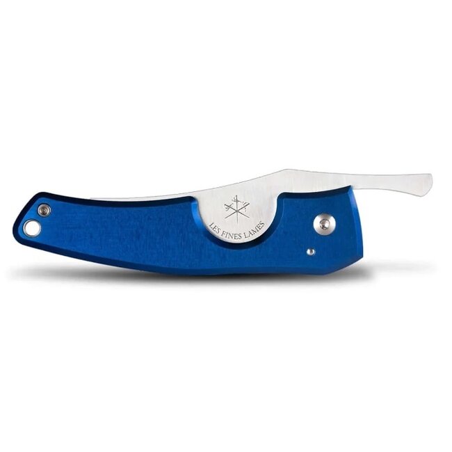 Cigar Knife Les Fines Lames Le Petit Anodized Blue - Haddocks Lightershop