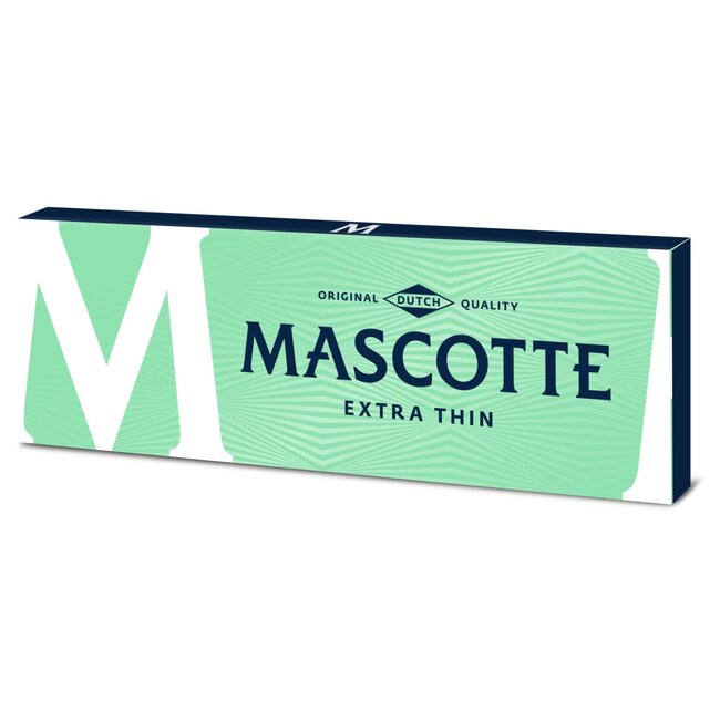 Mascotte Extra Thin Rolling Paper Box - Haddocks Lightershop