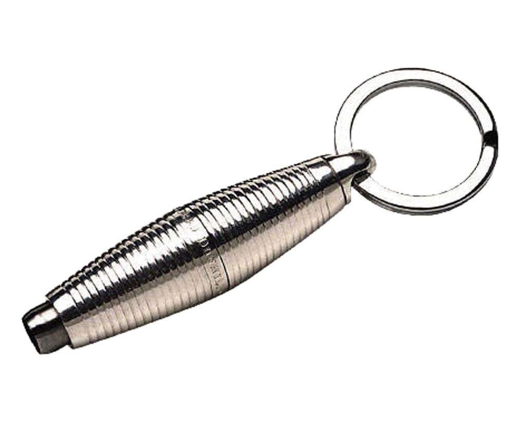 Sigarenboor Dunhill Bullet Cutter Silver Lines - Haddocks Lightershop