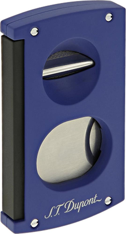 Cigar Cutter Dupont Matte Ocean Blue - Haddocks Lightershop