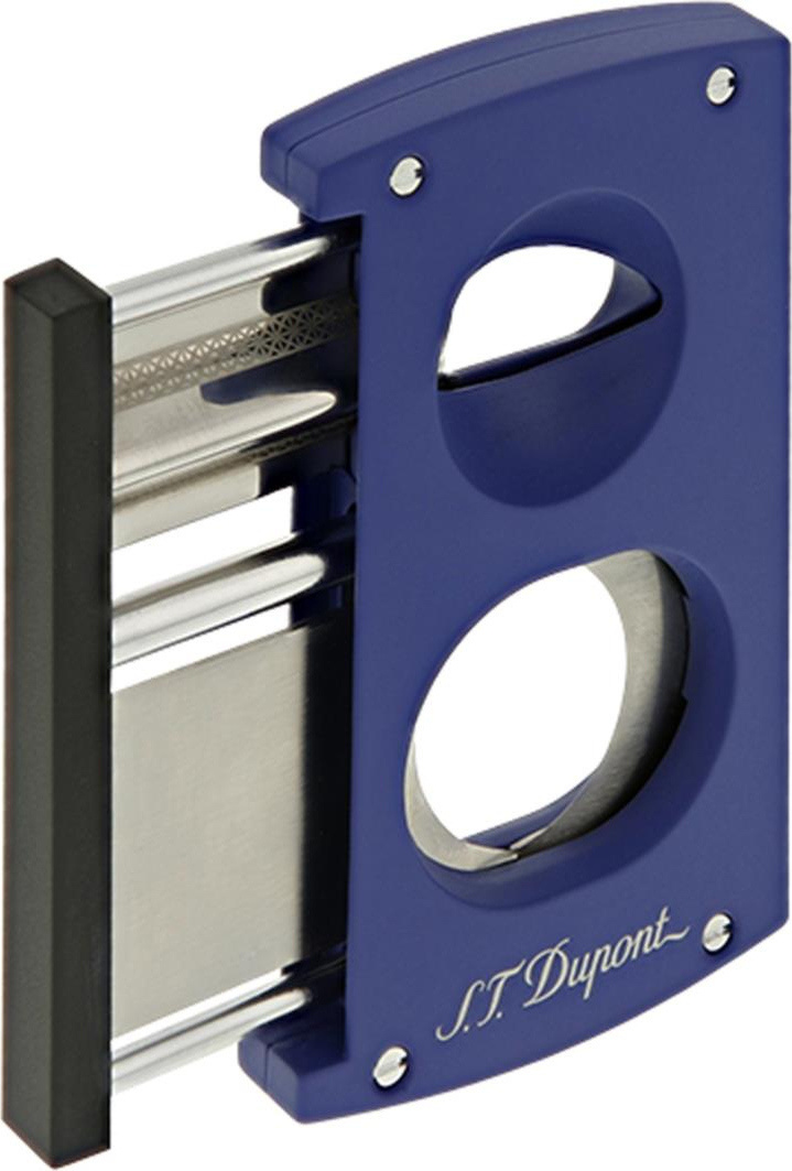 Cigar Cutter Dupont Matte Ocean Blue - Haddocks Lightershop