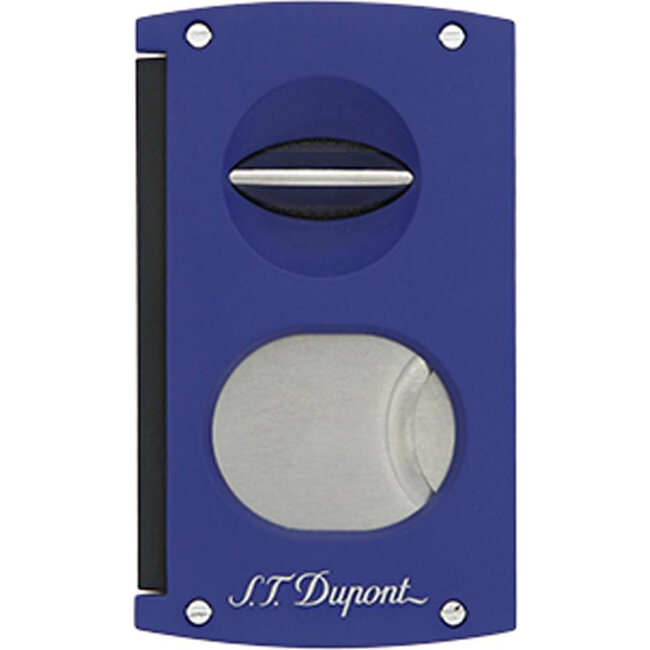 Cigar Cutter Dupont Matte Ocean Blue - Haddocks Lightershop