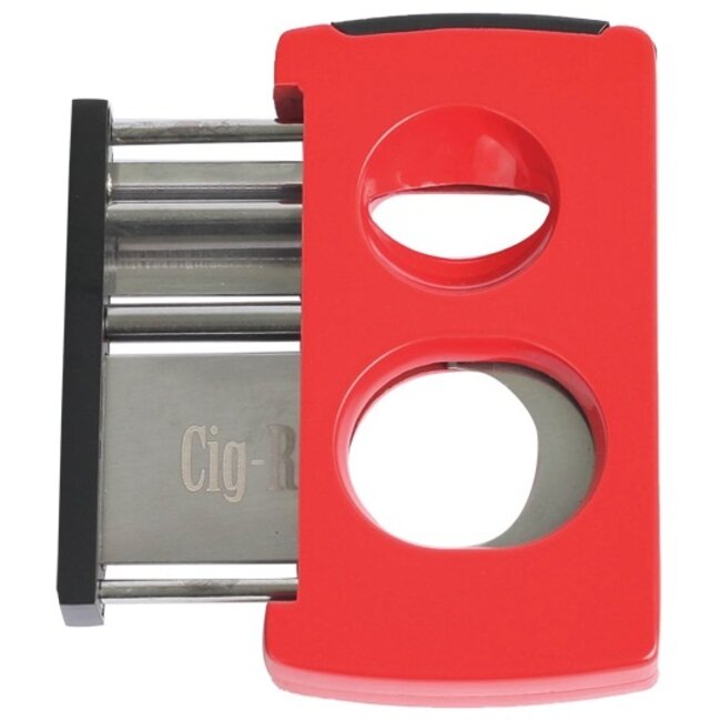 Cigar Cutter Caseti Multi Cut Cig-R Multi Cut Red - Haddocks Lightershop