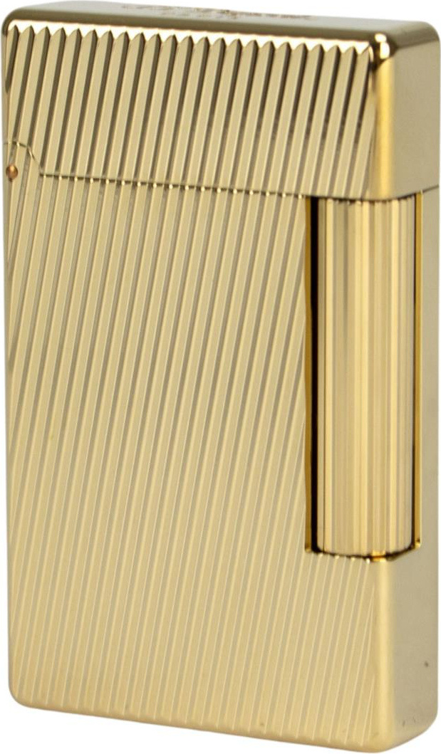 Lighter S.T. Dupont Initial Line Golden Diagonal - Haddocks Lightershop