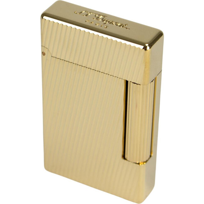Lighter S.T. Dupont Initial Line Golden Diagonal - Haddocks Lightershop