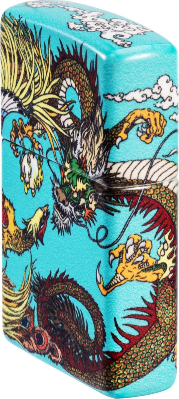 Lighter Zippo Chinese Dragon Phoenix - Haddocks Lightershop