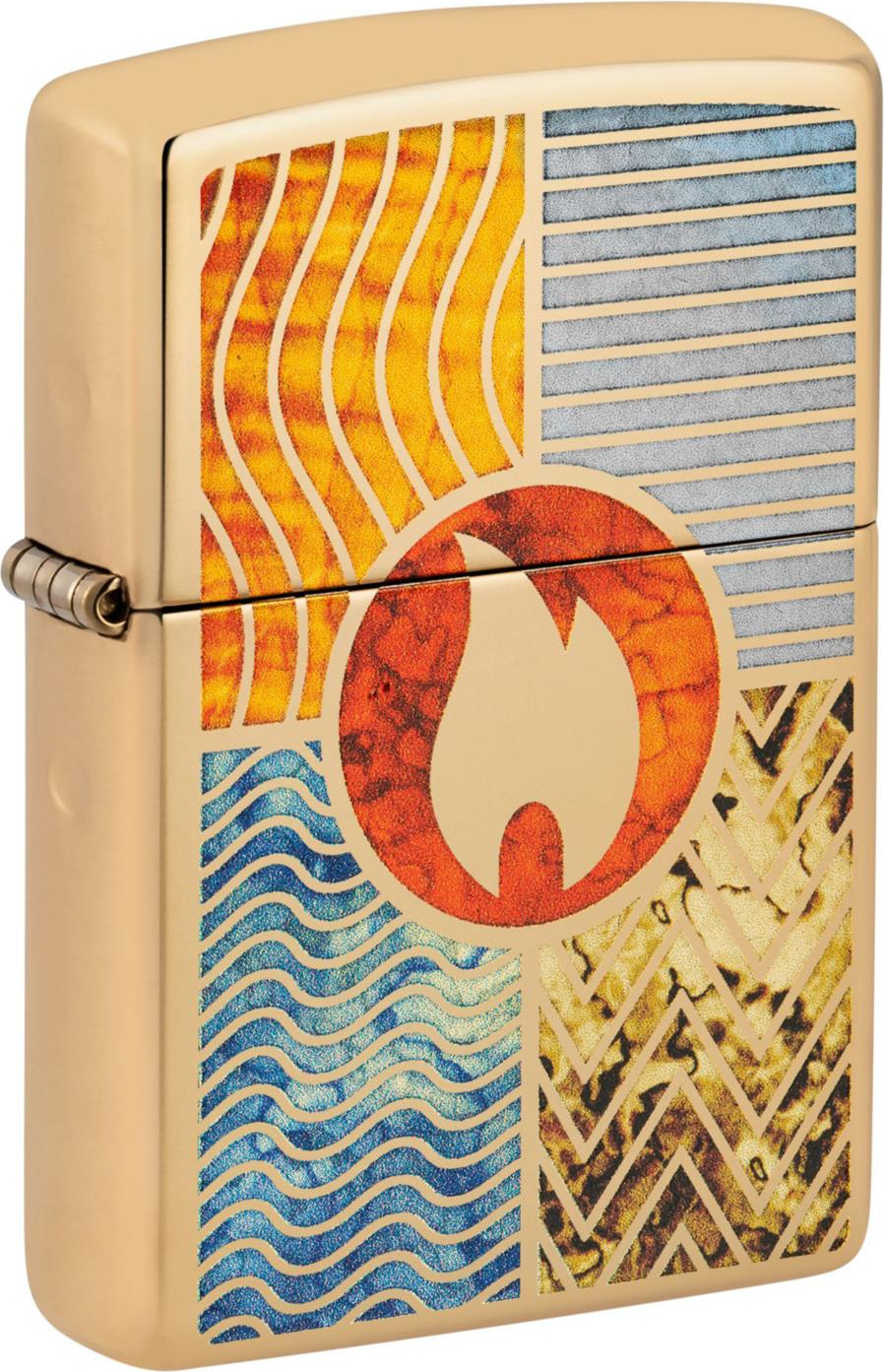 Lighter Zippo Z-Fusion Elements of Earth - Haddocks Lightershop