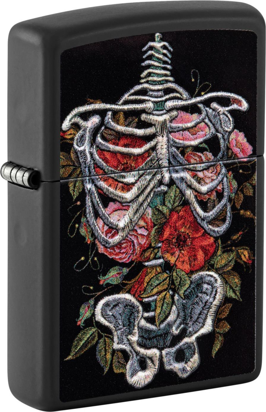 Lighter Zippo 3D Print Skeleton Embroidery - Haddocks Lightershop