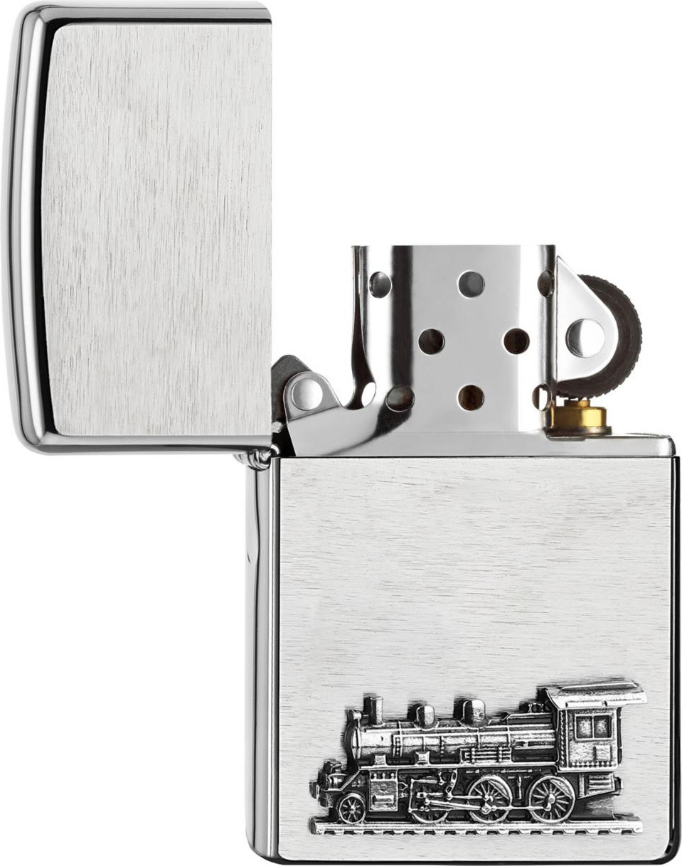 Lighter Zippo Train Locomotive Emblem - Haddocks Lightershop