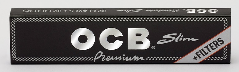 OCB Premium Kingsize Slim Vloei Combi Pack Box - Haddocks Lightershop