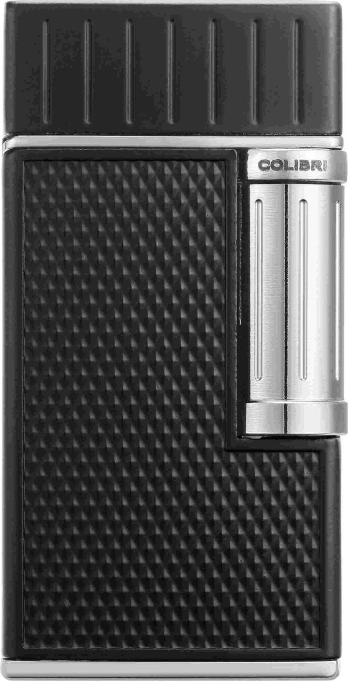 Lighter Colibri Julius II Black Chrome - Haddocks Lightershop