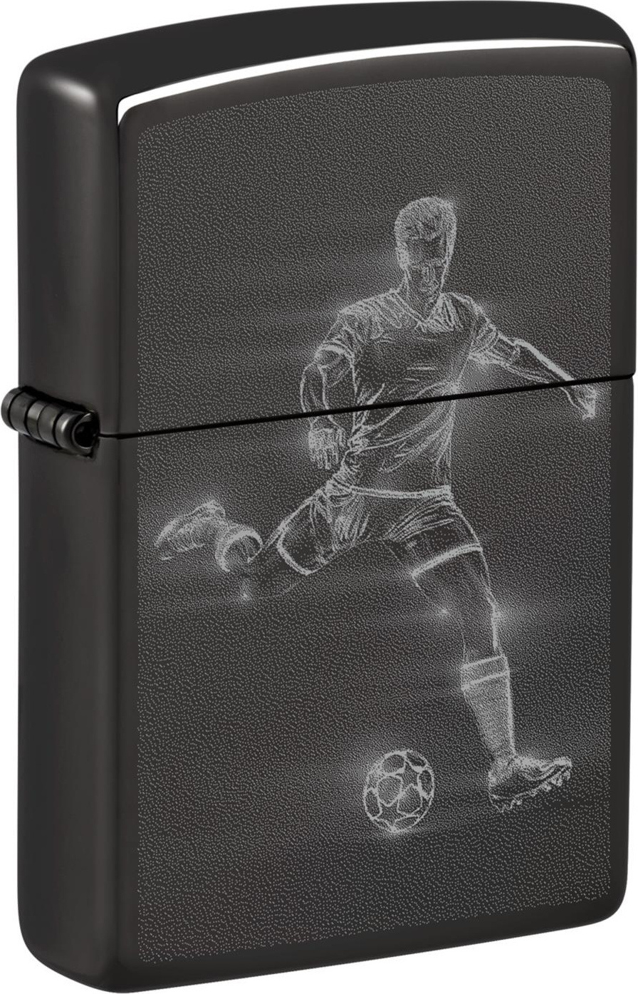 Aansteker Zippo Soccer Player in Action - Haddocks Lightershop