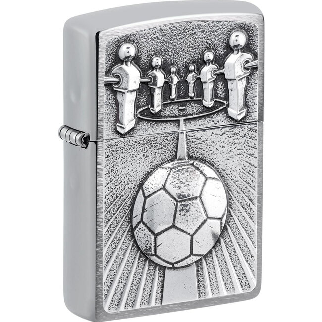 Lighter Zippo Table Football Emblem - Haddocks Lightershop