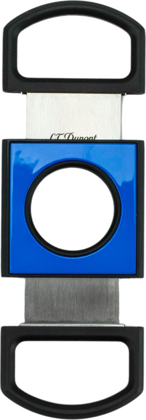 Cigar Cutter Dupont Fluo Blue - Haddocks Lightershop