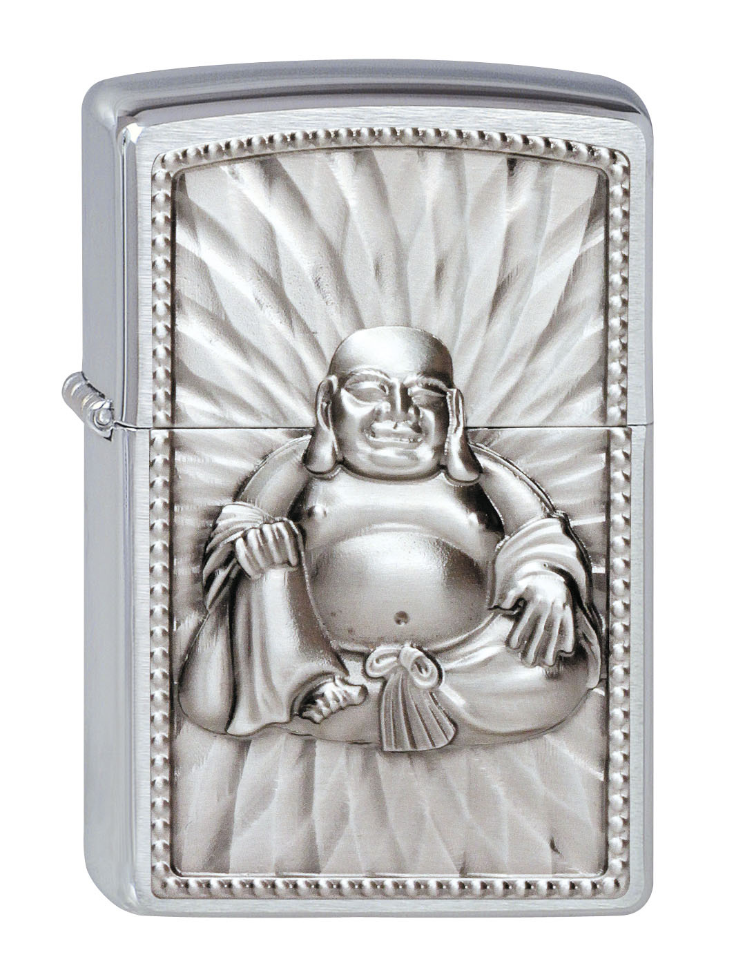 Lighter Zippo Buddha with 108 Pearls Emblem - Haddocks Lightershop