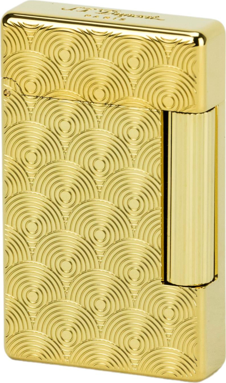 Lighter S.T. Dupont Initial Line Cinetique Yellow Gold - Haddocks ...