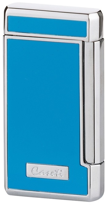 Lighter Caseti Double Jet Light Blue - Haddocks Lightershop