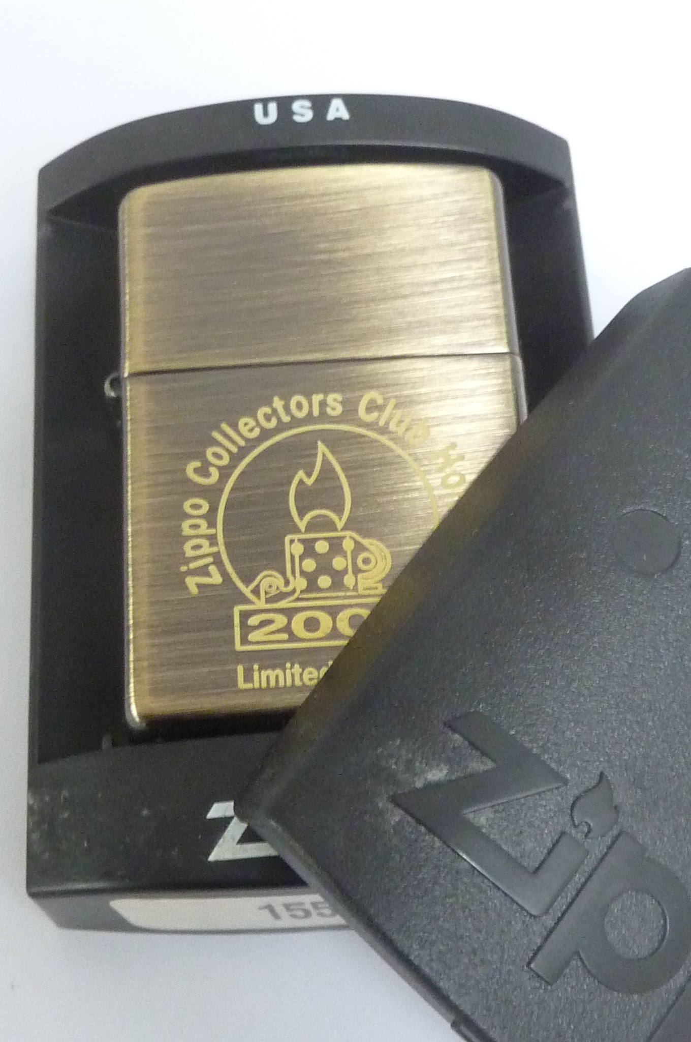 Lighter Zippo Collectors Club Holland 2006 - Haddocks Lightershop
