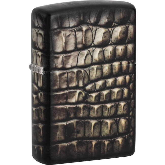 Lighter Zippo Alligator Skin - Haddocks Lightershop