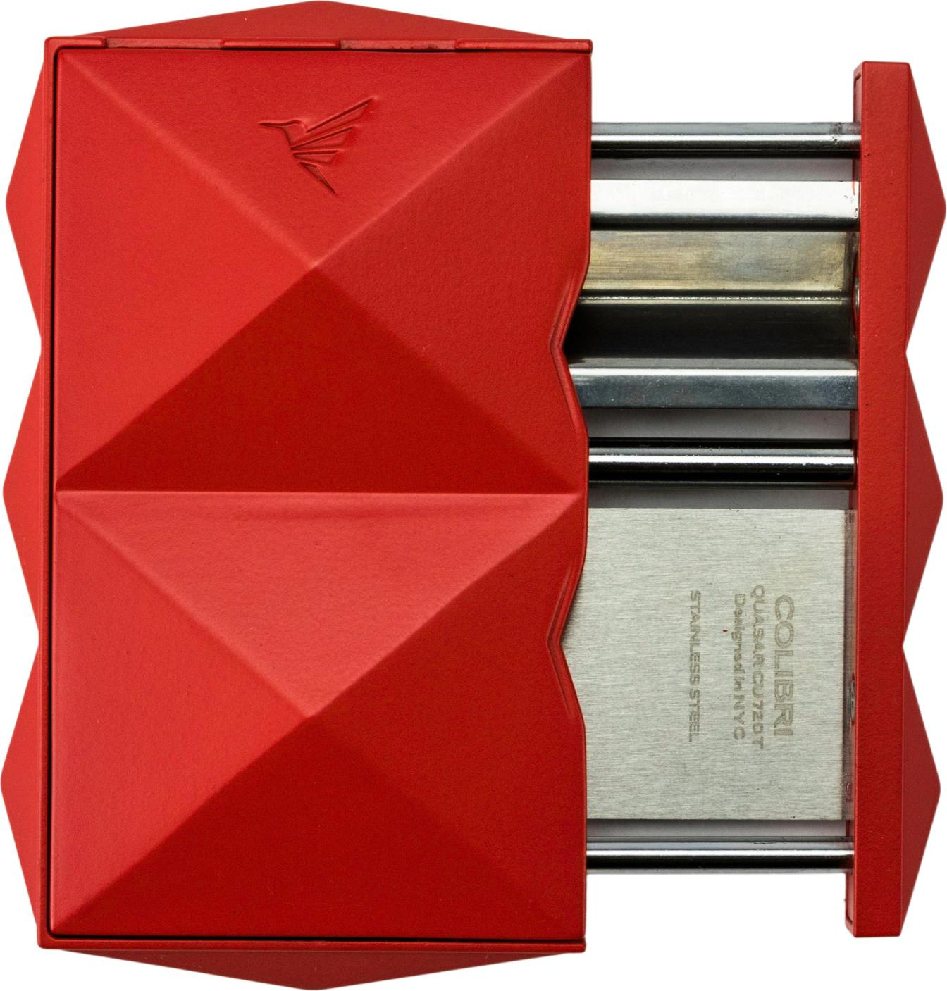 Cigar Cutter Colibri Quasar SV-Cut Red - Haddocks Lightershop