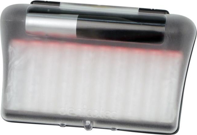 Denicotea Cigarette Holder Standard Black Chrome - Haddocks Lightershop