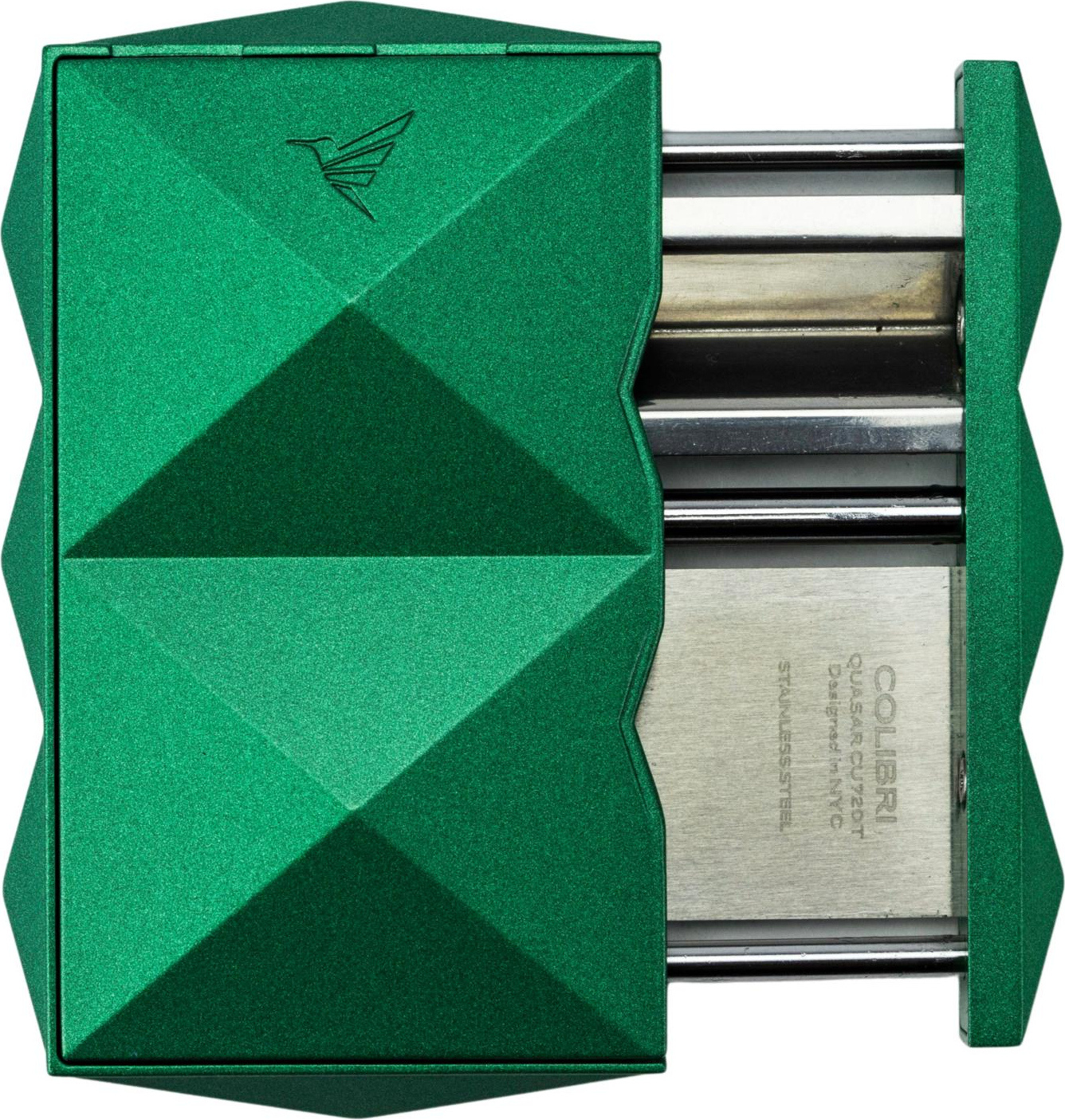 Cigar Cutter Colibri Quasar SV-Cut Green - Haddocks Lightershop