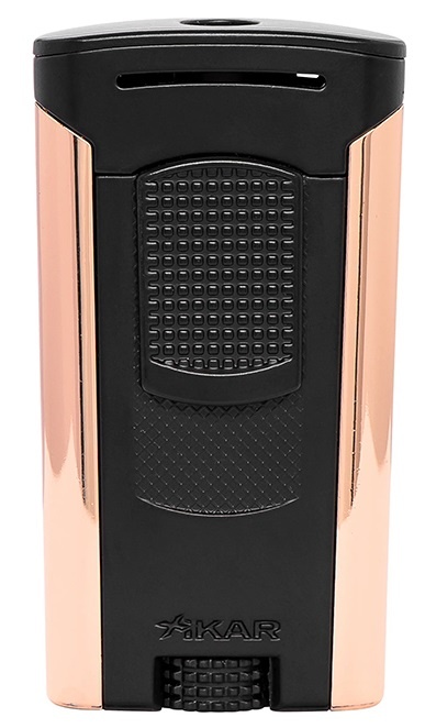 Lighter Xikar Astral Black Rose Gold - Haddocks Lightershop