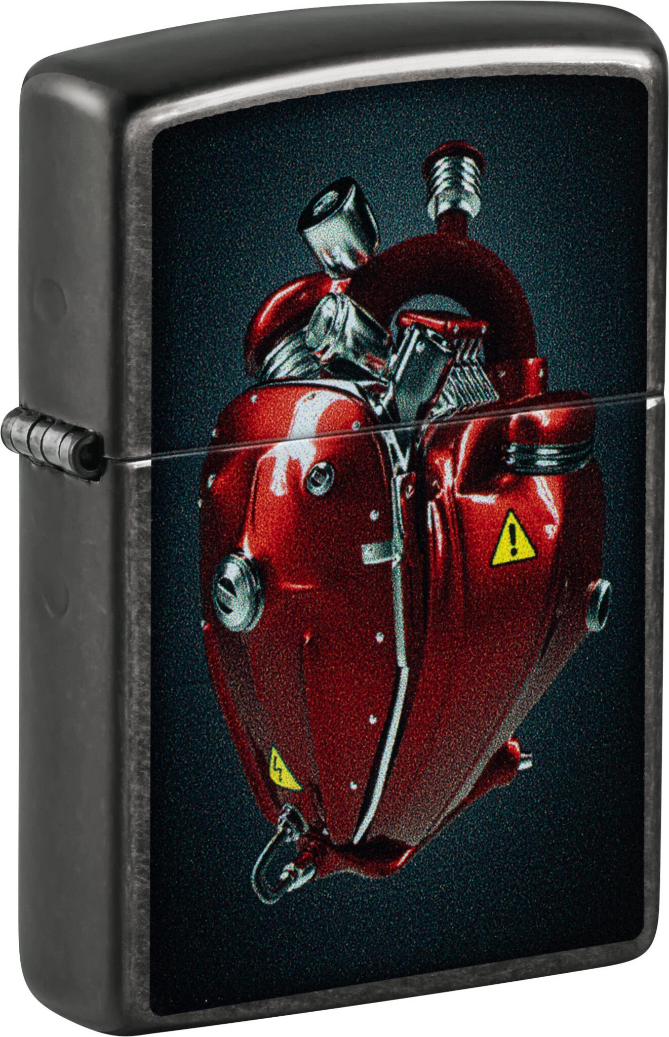 Lighter Zippo Heart Engine - Haddocks Lightershop