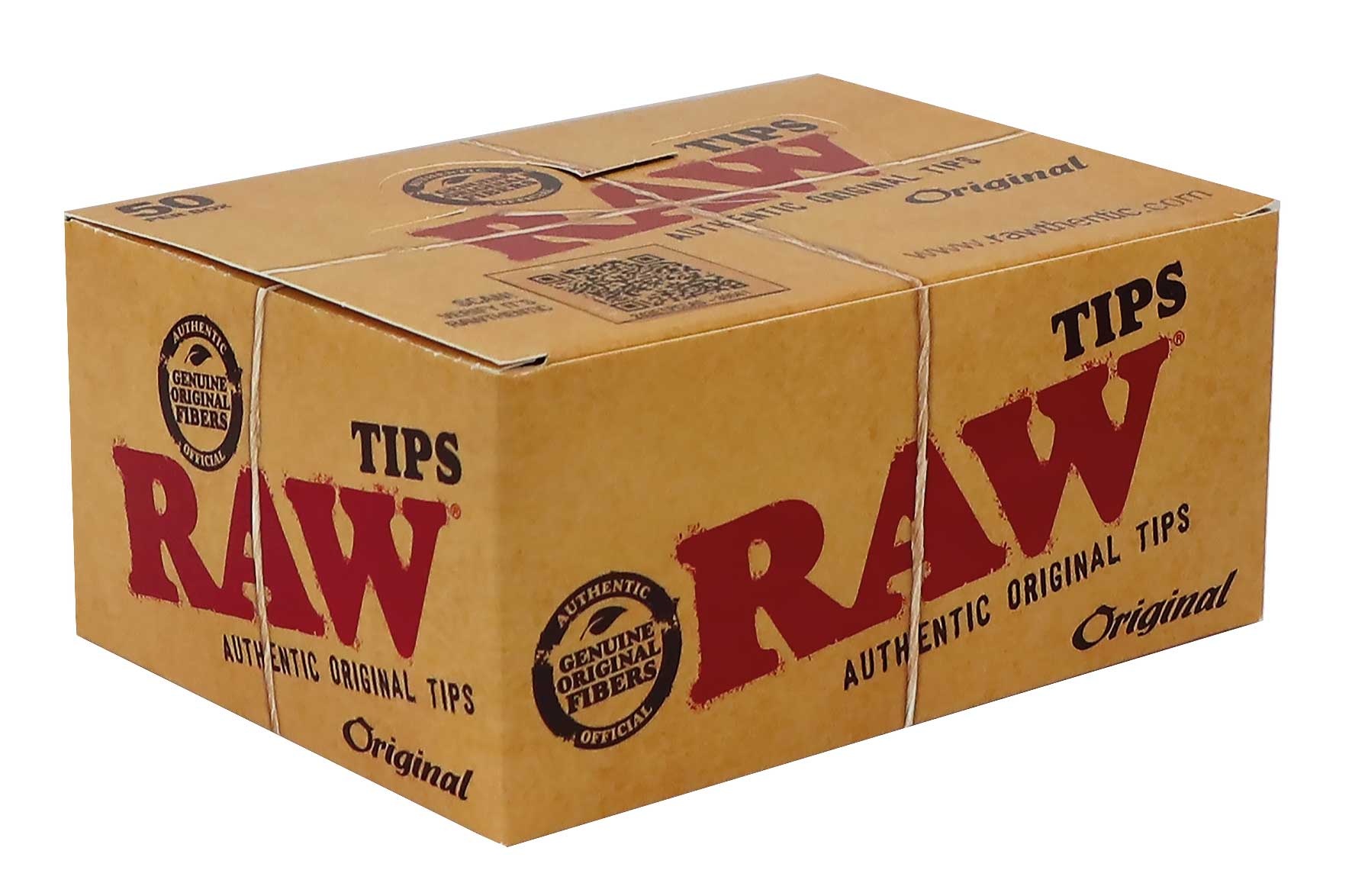 Raw Filter Tips Box - Haddocks Lightershop