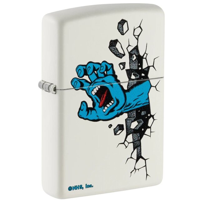 Aansteker Zippo Santa Cruz Hand - Haddocks Lightershop