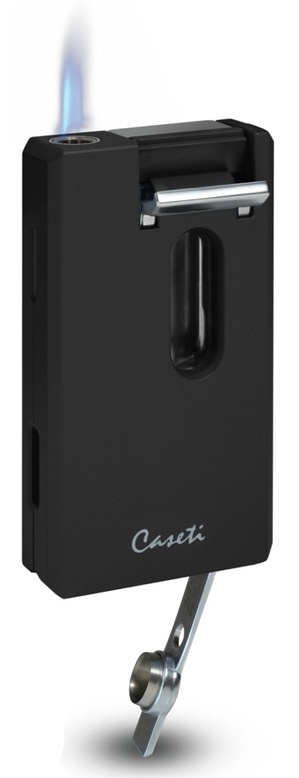 Aansteker Caseti Jet V-Cut Punch Blue - Haddocks Lightershop