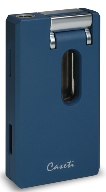 Aansteker Caseti Jet V-Cut Punch Blue - Haddocks Lightershop