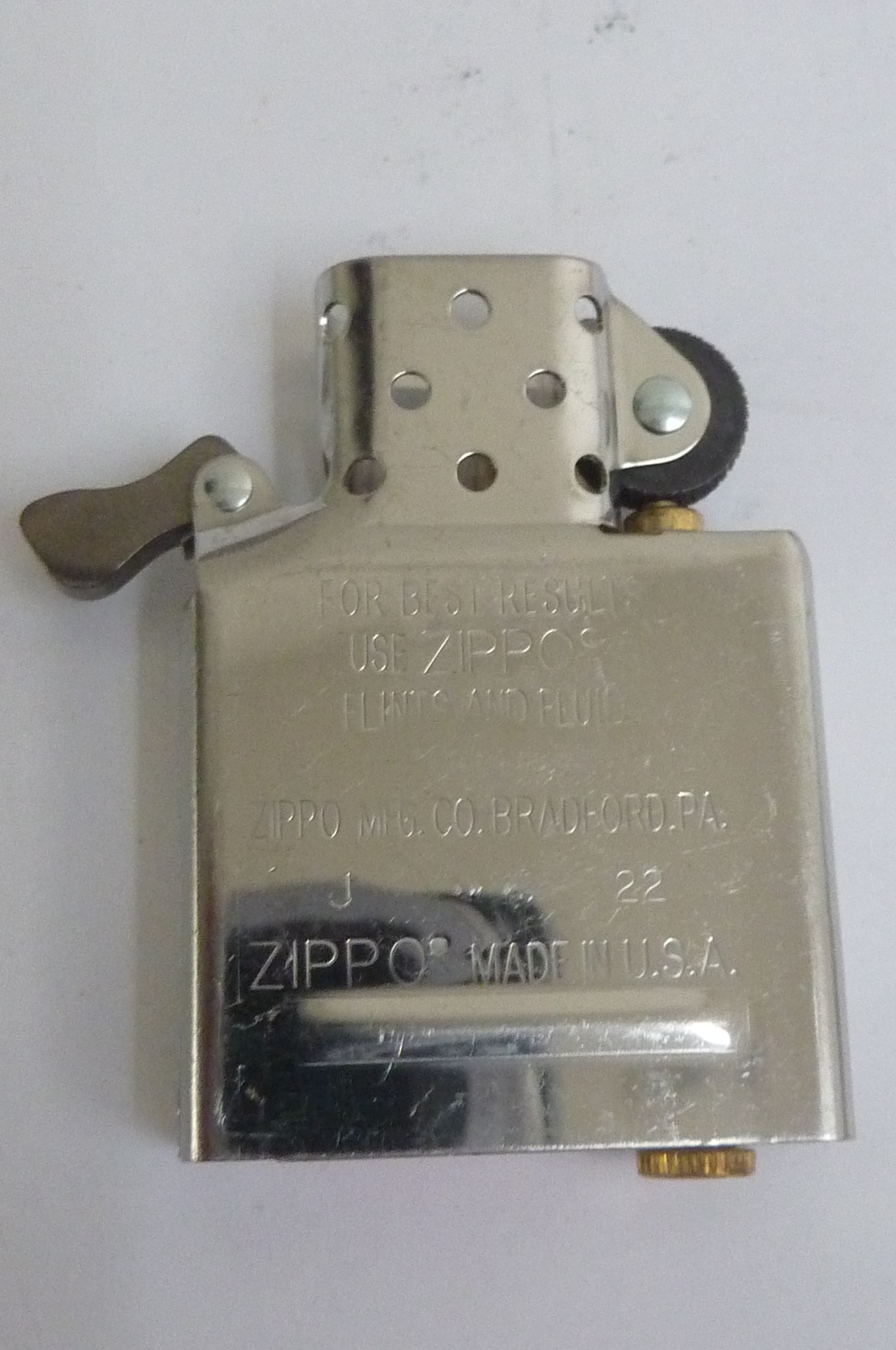 Insert Zippo Lighter Original - Haddocks Lightershop