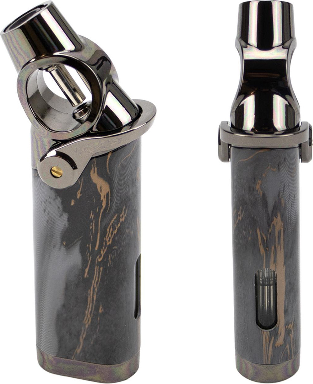 Lighter Passatore Rocket Marbled Gun - Haddocks Lightershop