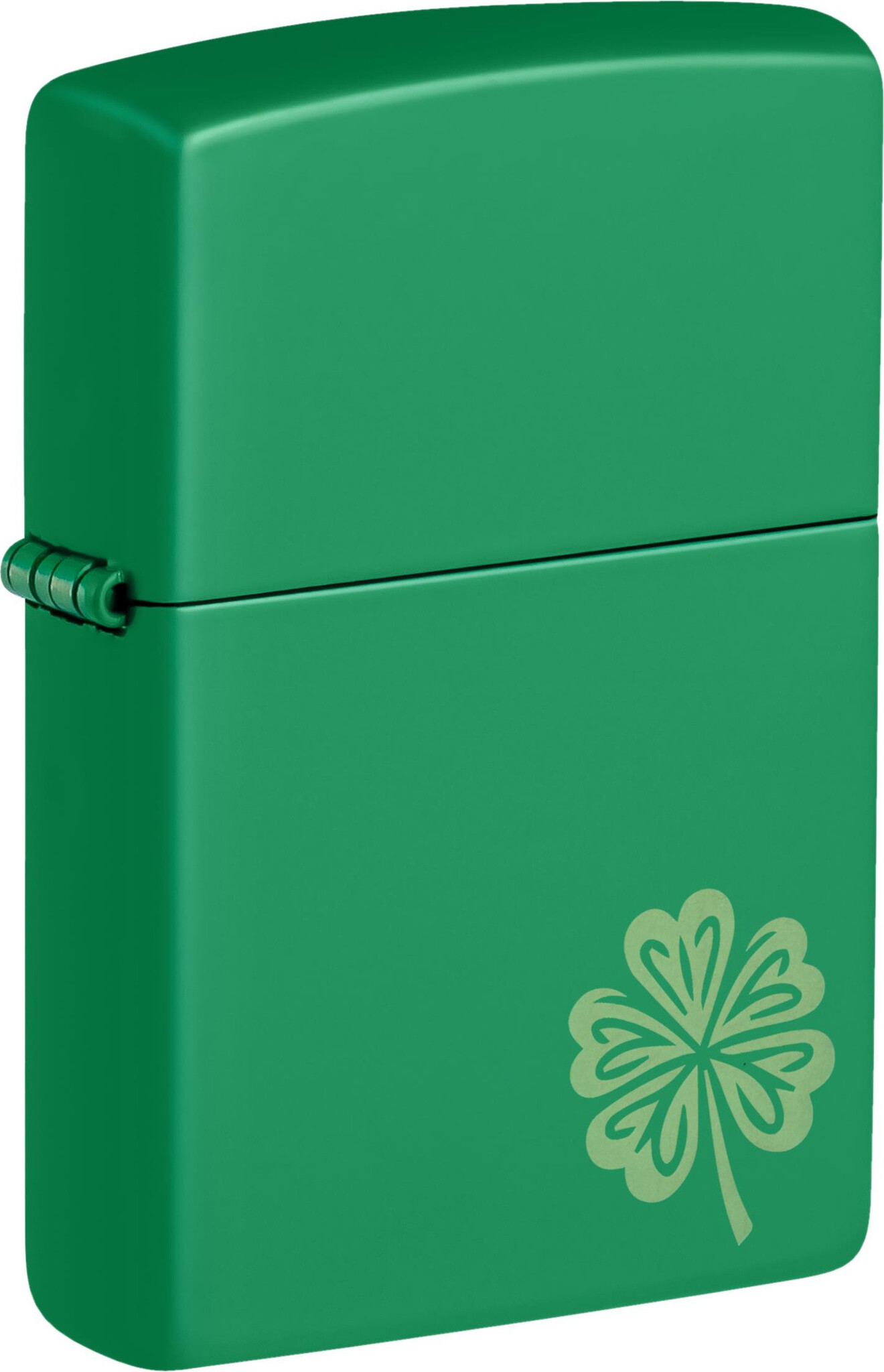 Lighter Zippo Golf Green Lucky Clover - Haddocks Lightershop