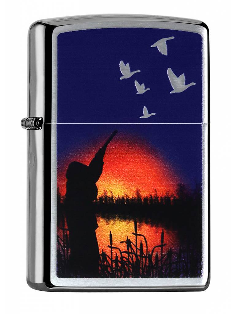 Lighter Zippo Moonlight Duck Hunting - Haddocks Lightershop