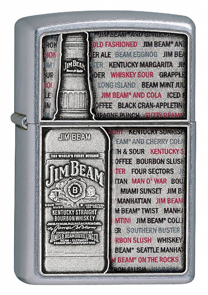 Aansteker Zippo Jim Beam - Haddocks Lightershop