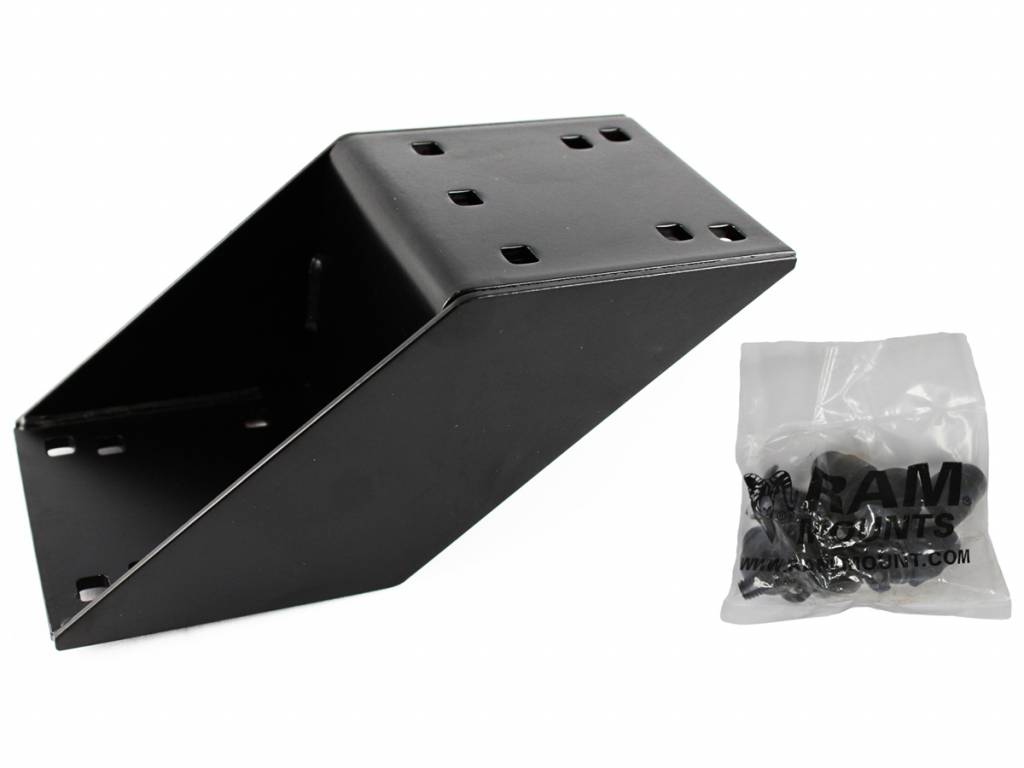 RAM Mount 4" Angled Vehicle Base Riser - Emounting.nl
