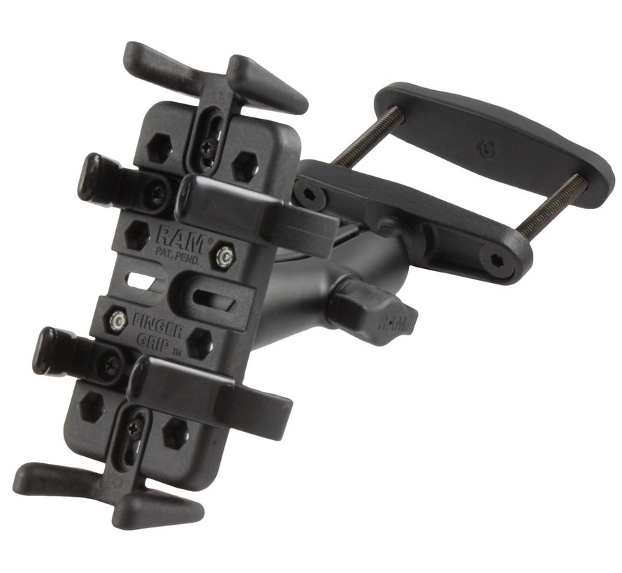 Square Post Clamp Mount universele houder vingergrip - Emounting.nl