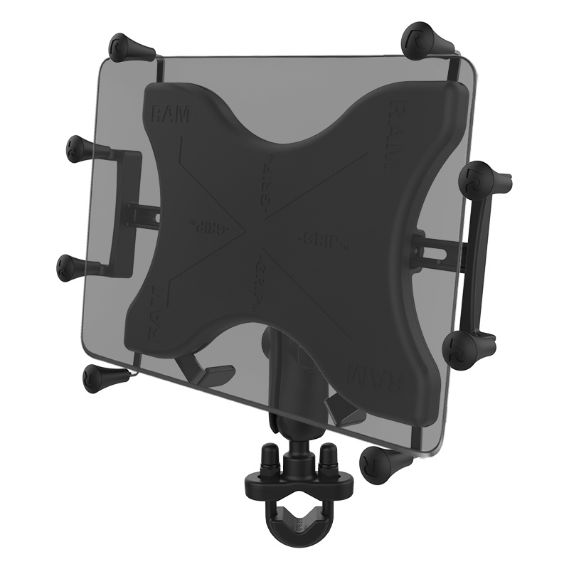 X-Grip 12 inch iPad Pro Tablet Houder stang montage - Emounting.nl