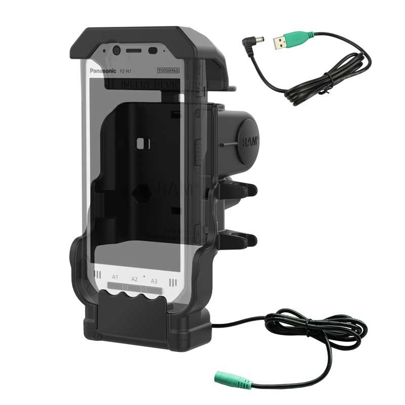 Powered Dock for Panasonic Toughbook FZ-N1 & FZ-F1 RAM-HOL-PAN11PU ...