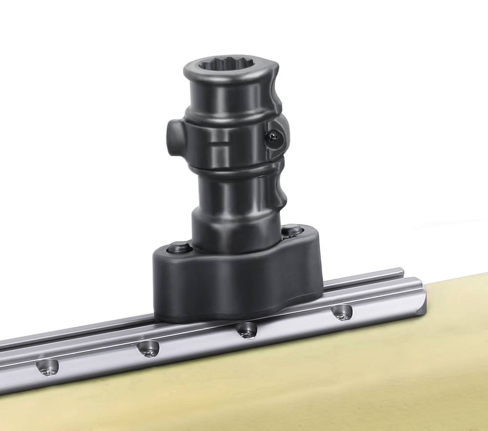 RAM Mount Adapt-A-Post Quick release track Base - Emounting.nl
